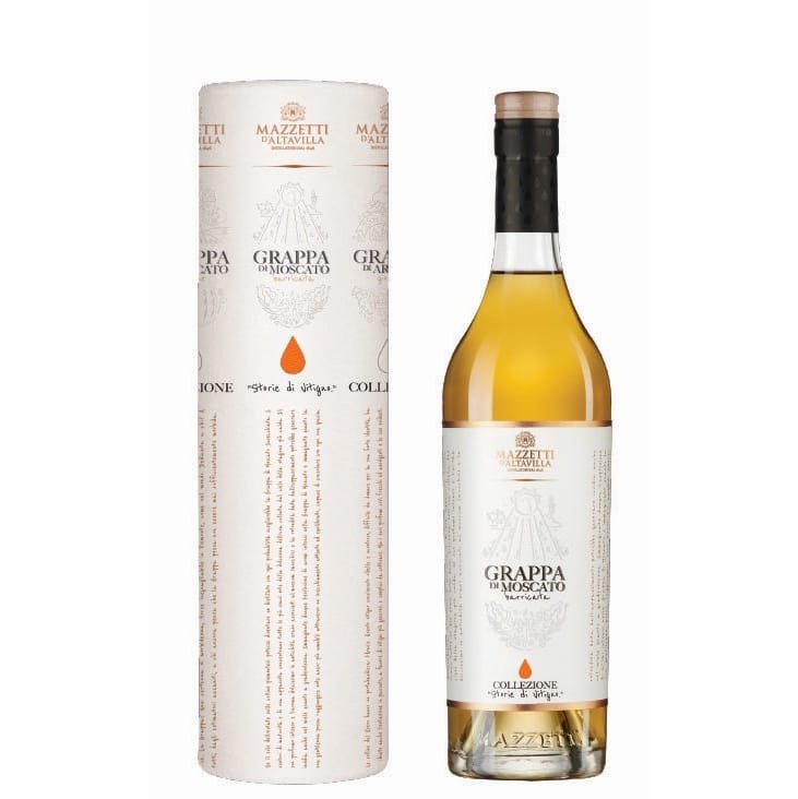 Grappa Di Moscato Barricata - Mazzetti 70cl Enotecasanlorenzo Riccione